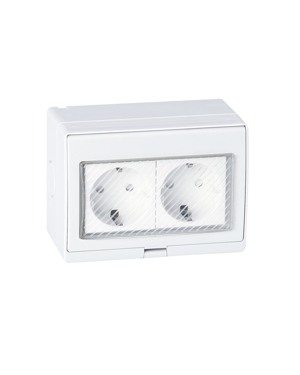 Priza dubla cu impamintare aparenta IGL-2SR